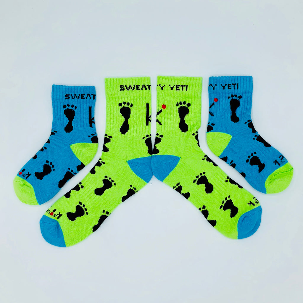Sweaty Yeti - Kids – Socks Kick